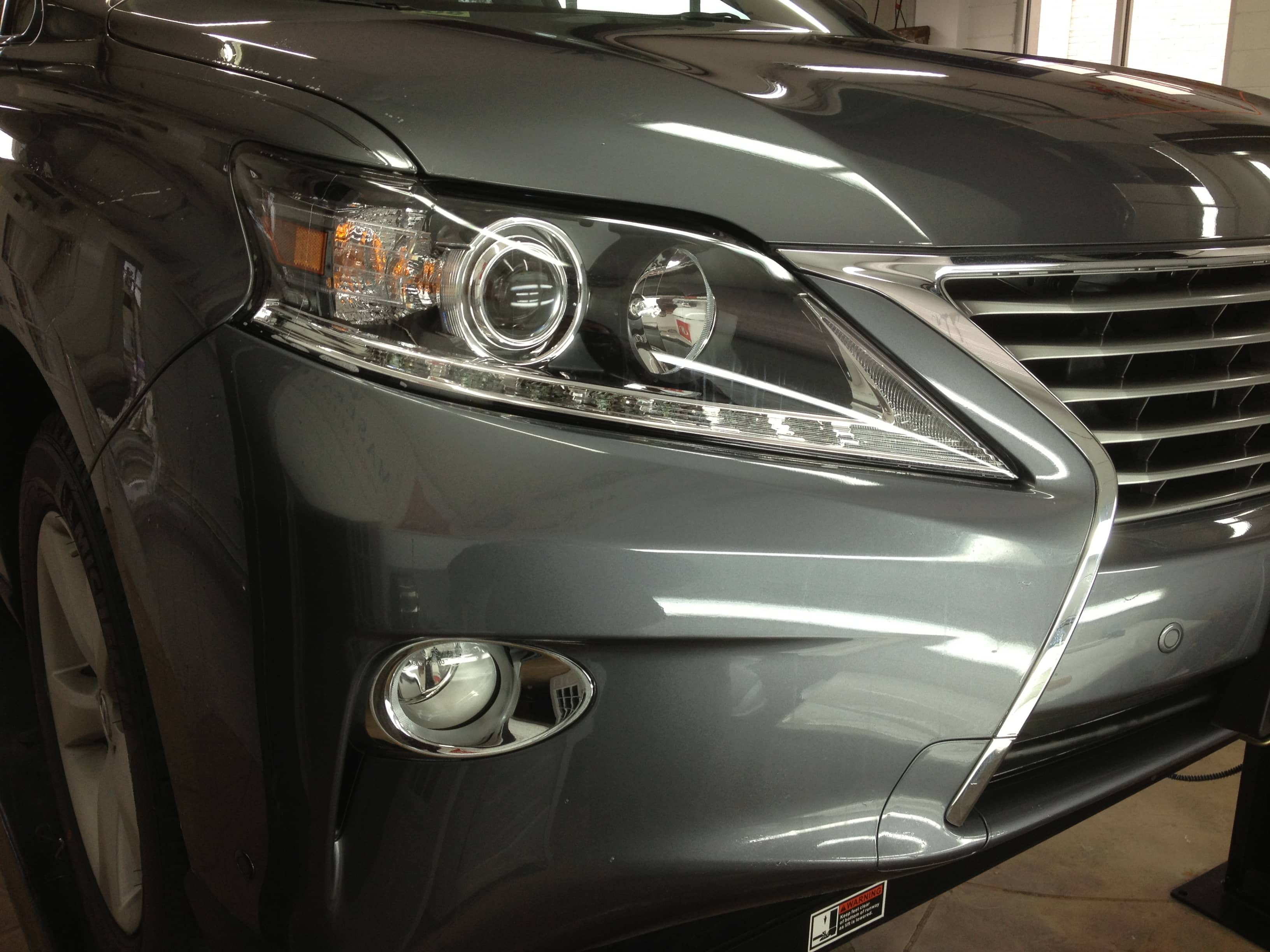 2013 Lexus RX350 F-Sport and 2013 Lexus RX350 clear auto nose mask St ...